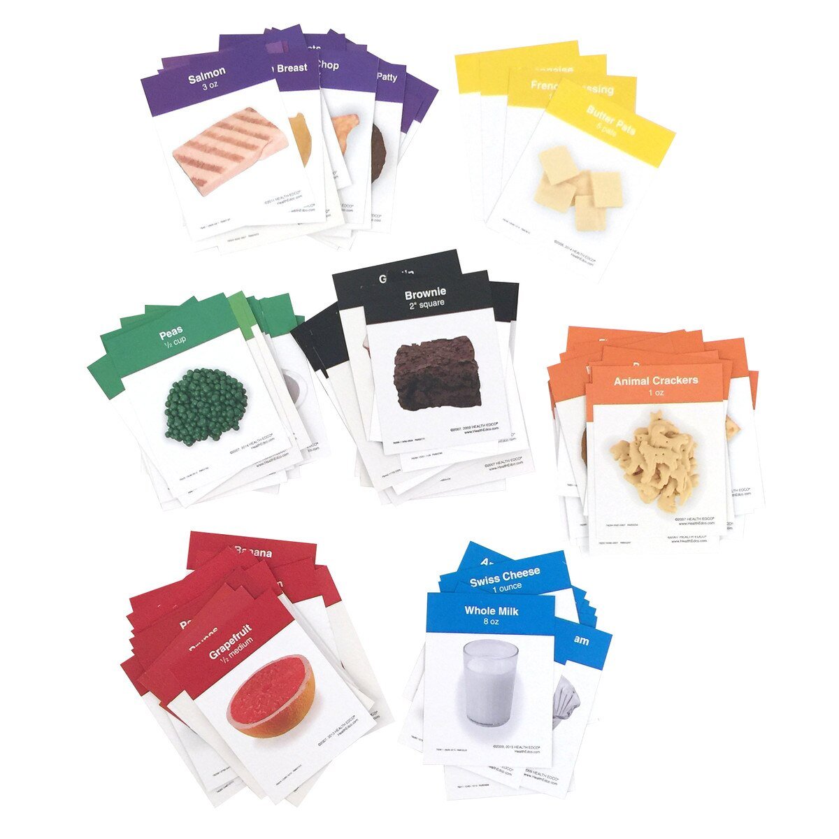 Food Cards Complete Set (124) – Nutrition Cards – Birth Supplies Canada