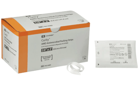 Curity AMD Antimicrobial Packing Strips 3 Ft Sterile PHMB Tunneling ...