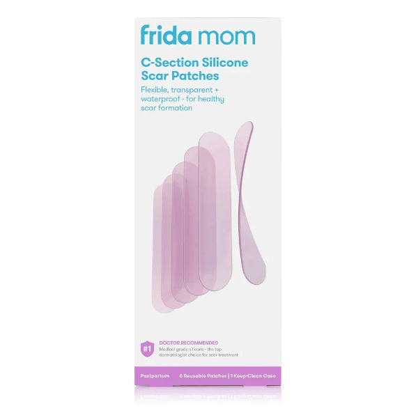 FridaMom C-Section Silicone Scar Patches 8 Inch Medical Grade Reusable ...