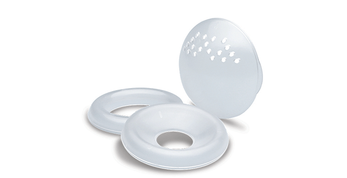 Ameda DuoShell Breast Shells Nipple Protection Flat Inverted Nipple ...