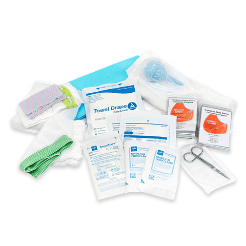 Emergency Obstetrical Kit Complete Childbirth Delivery Kit Latex-Free ...