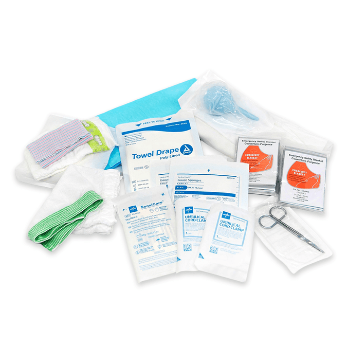 Emergency Obstetrical Kit Complete Childbirth Delivery Kit Latex-Free ...