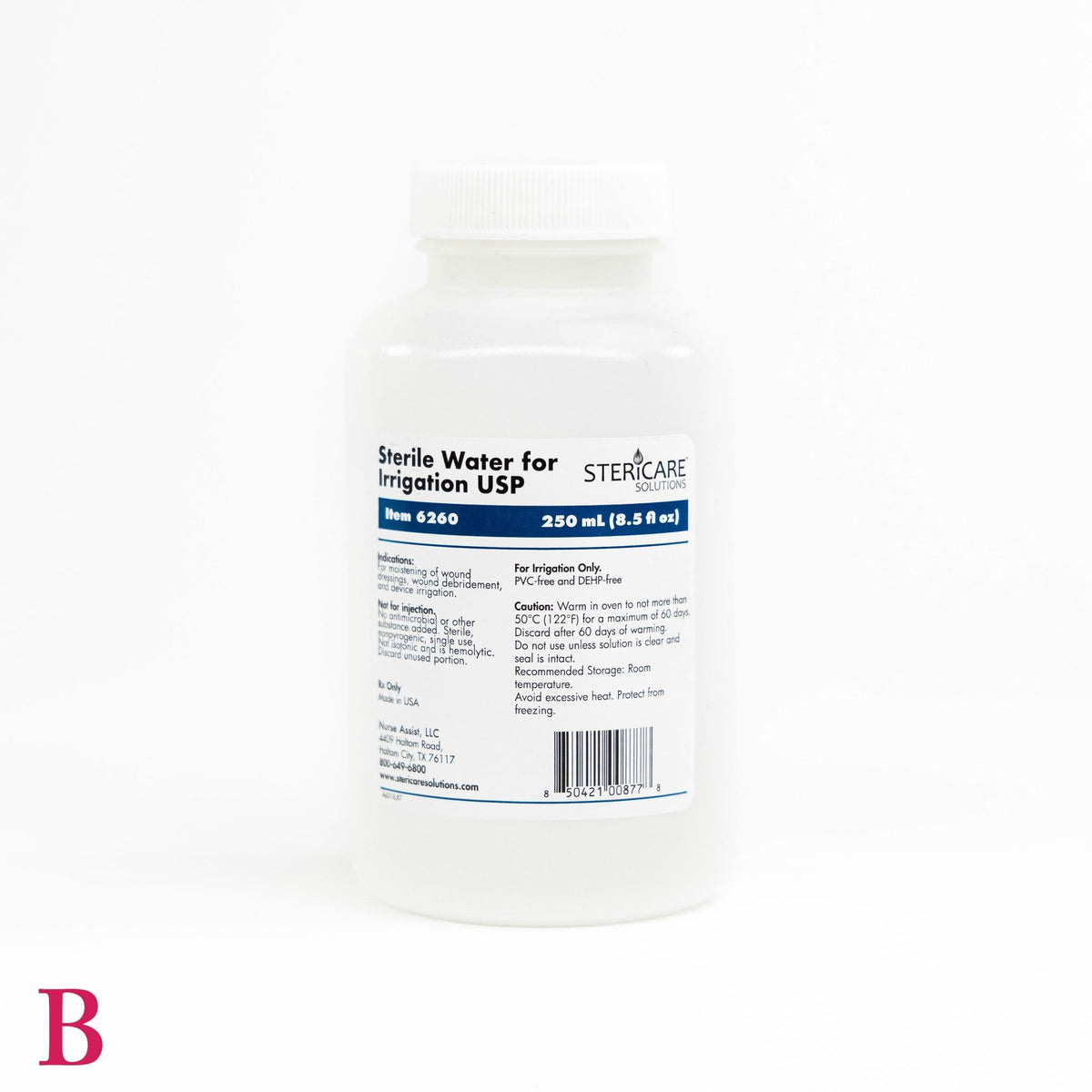 Sterile Water For Irrigation Aqualite Bottle Preservative Free Non DEHP ...